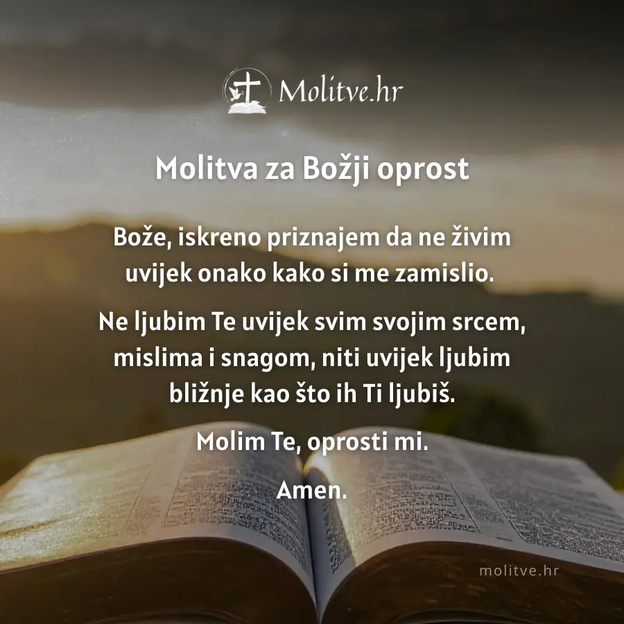 5 Molitvi za Potpuni Oprost Inspiriranih Isusovim Riječima